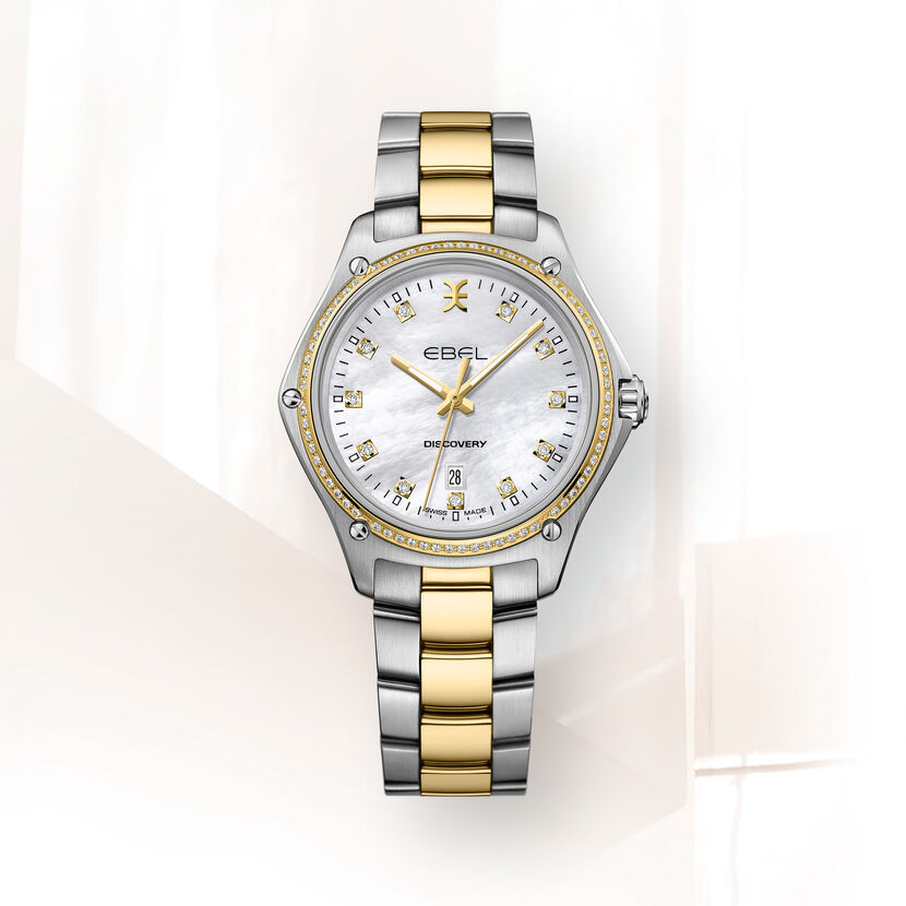EBEL | Women's Watch Discovery, Stainless Steel and Yellow gold watch