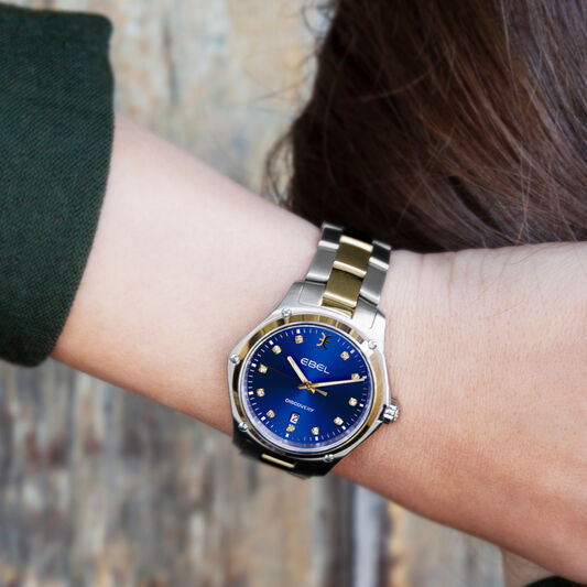 EBEL | Women's watch Discovery, stainless Steel and Yellow gold watch