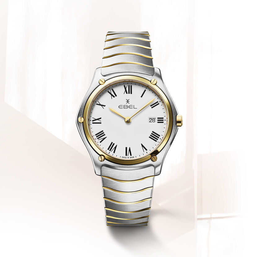 EBEL | EBEL Sport Classic watch, stainless steel and 18K yellow gold