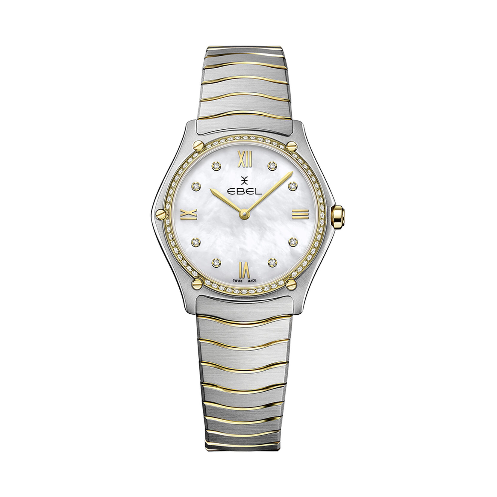EBEL | Women's EBEL Sport Classic, Stainless Steel and Yellow gold ...