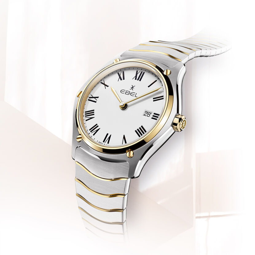 EBEL | EBEL Sport Classic watch, stainless steel and 18K yellow gold