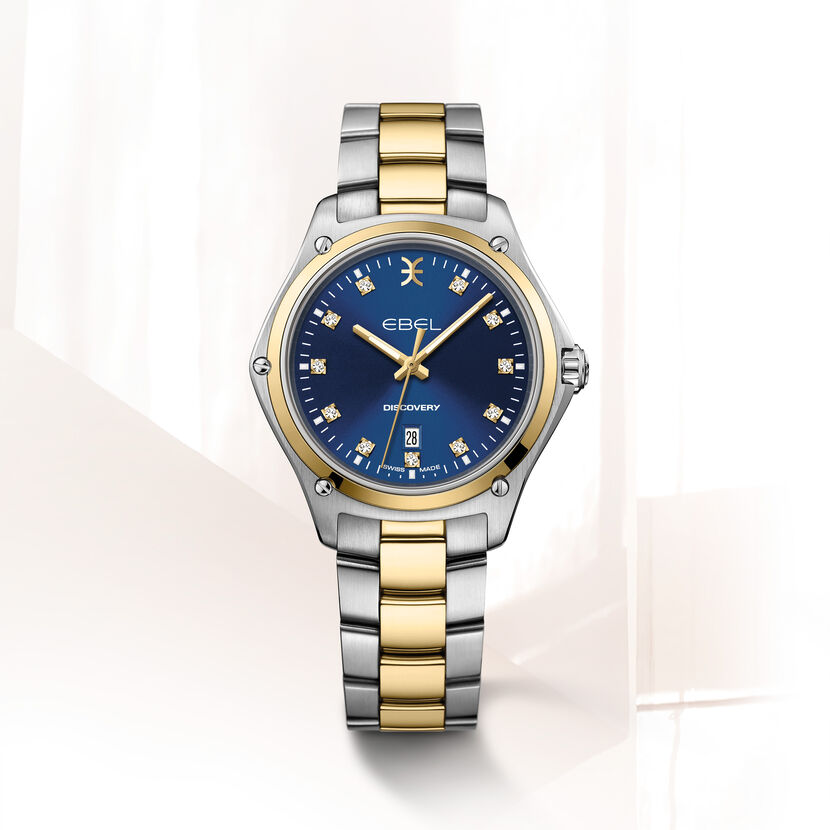 EBEL | Women's watch Discovery, stainless Steel and Yellow gold watch